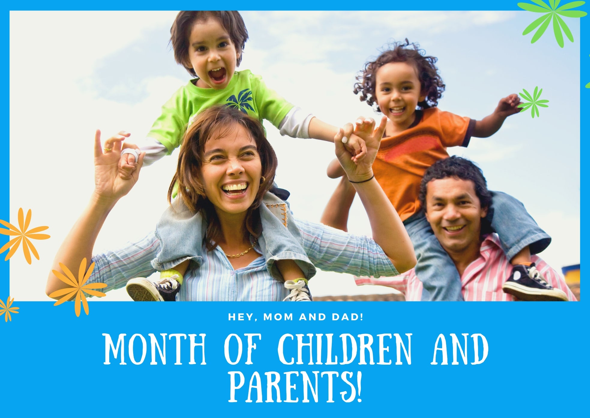 7 Ideas for Celebrating the Month of Children and Parents – Wedanta Kids