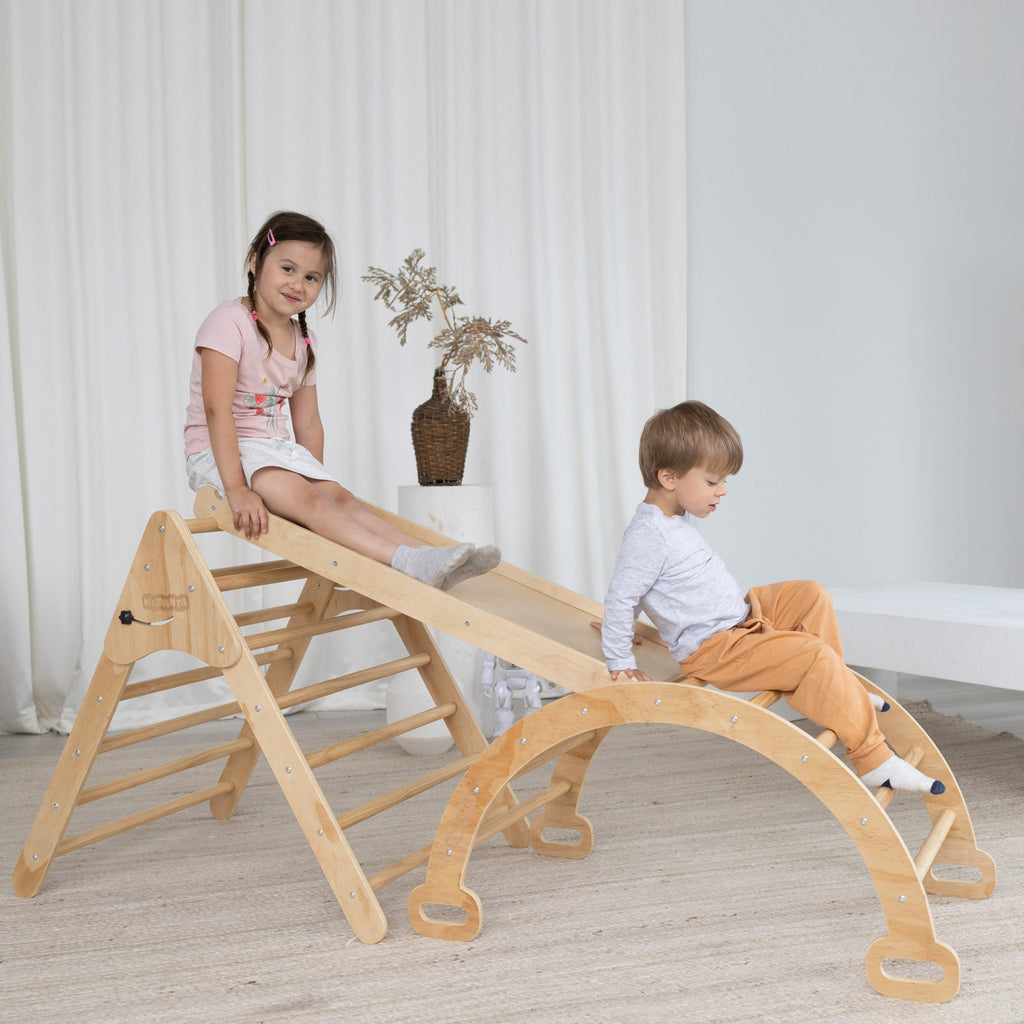 Pikler Triangle Set "Anthill-3" (4 in 1) - Best Montessori Pickler ...