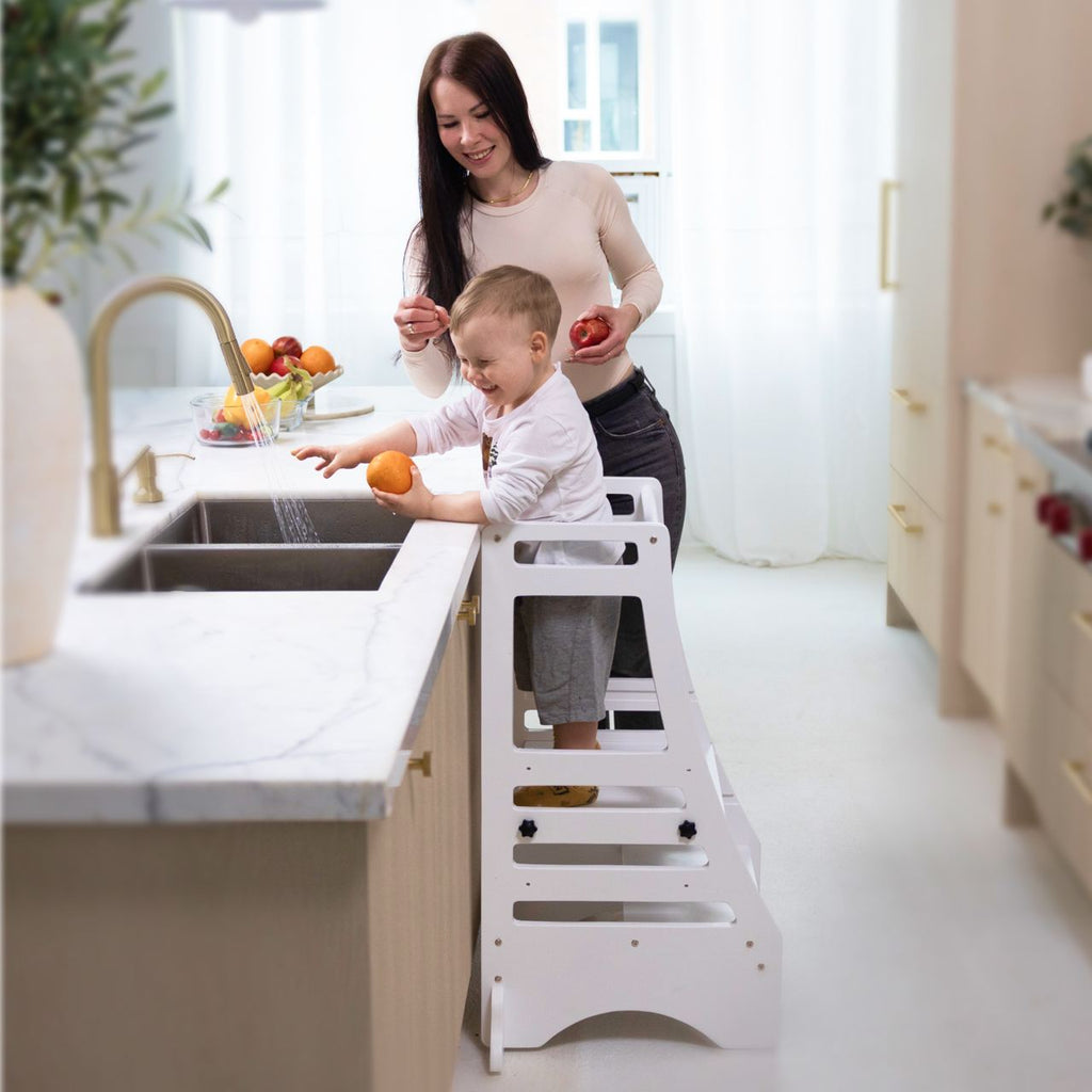 Helper Tower White – Wedanta Kids